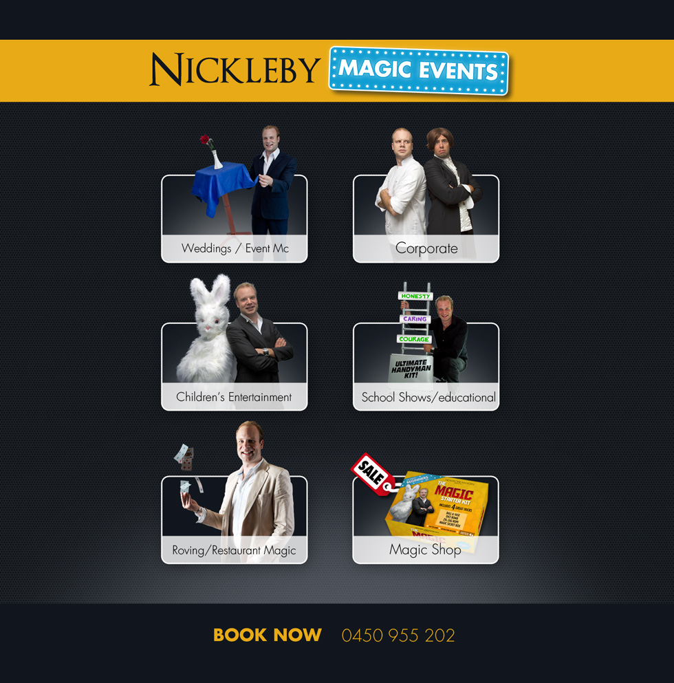 Nickleby Magic Events | Magic Shows, Corporate Events, School Shows and ...